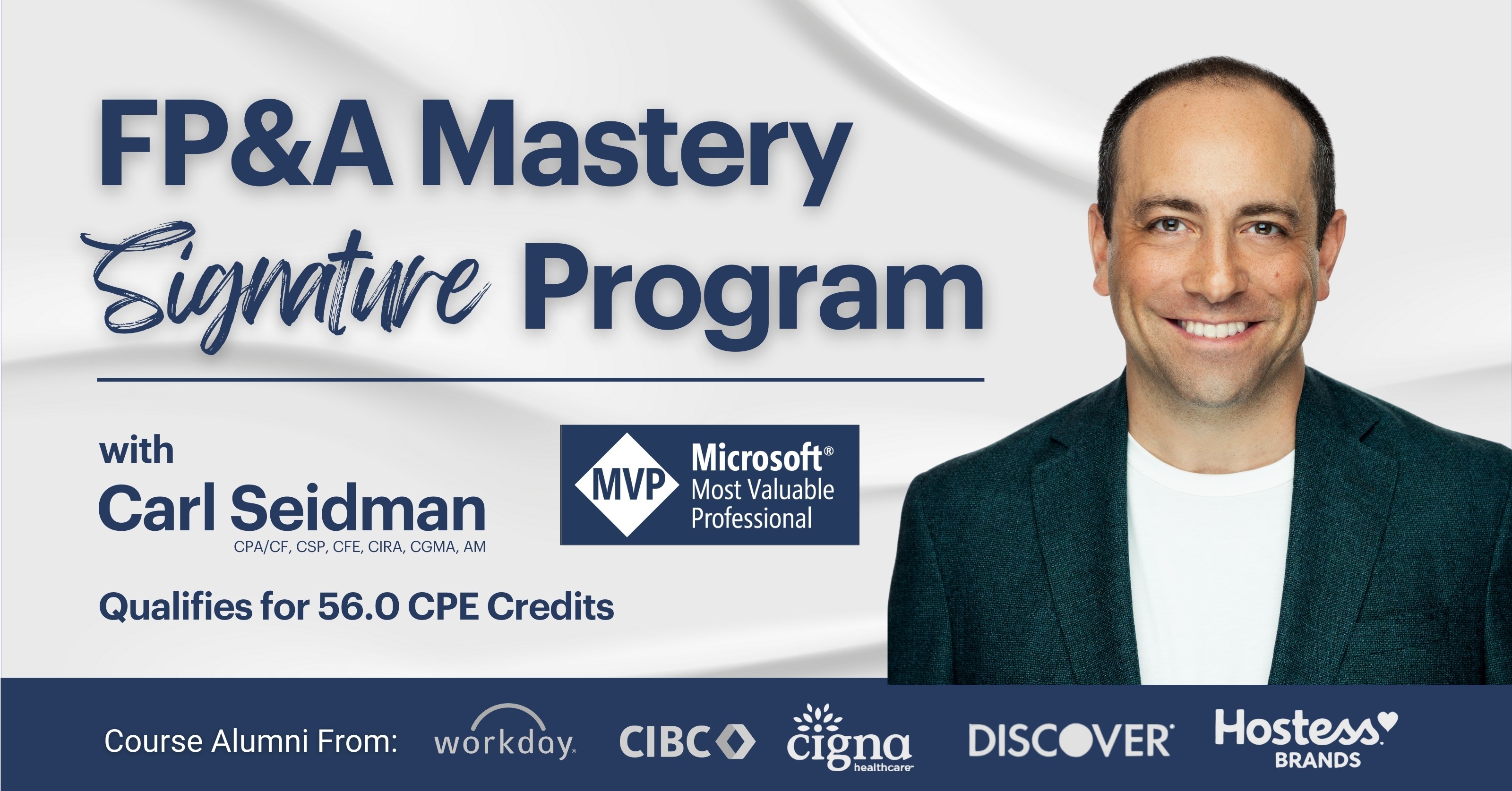 FP&A Mastery Signature Program - Track A by Carl Seidman CPA | Microsoft MVP on Maven